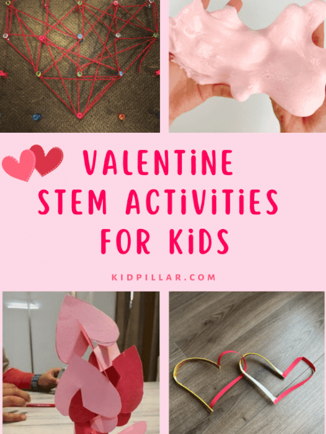 Fun Valentine STEM Activities for Kids - KidPillar