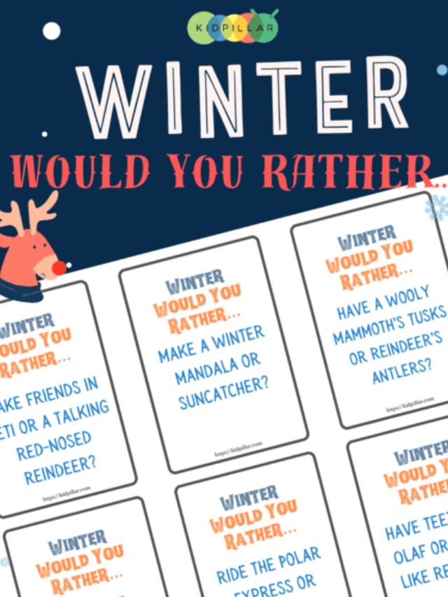 5 Winter Would You Rather Questions For Kids - KidPillar